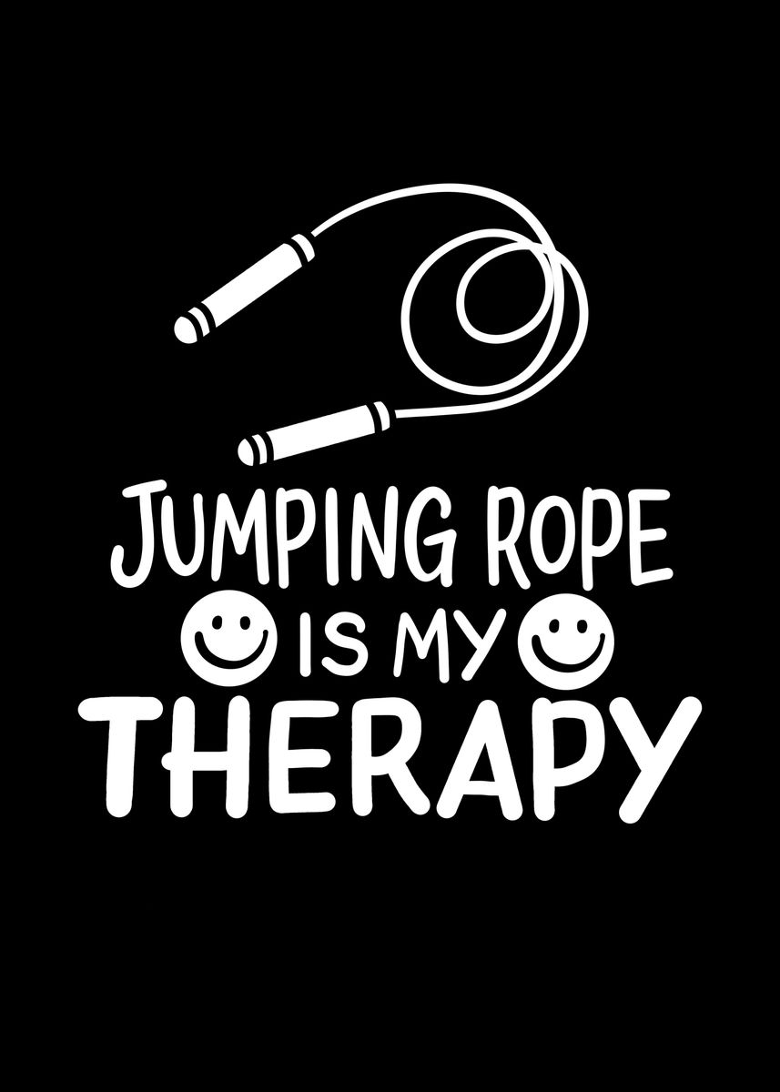 'Jumping Rope' Poster, picture, metal print, paint by Mealla | Displate