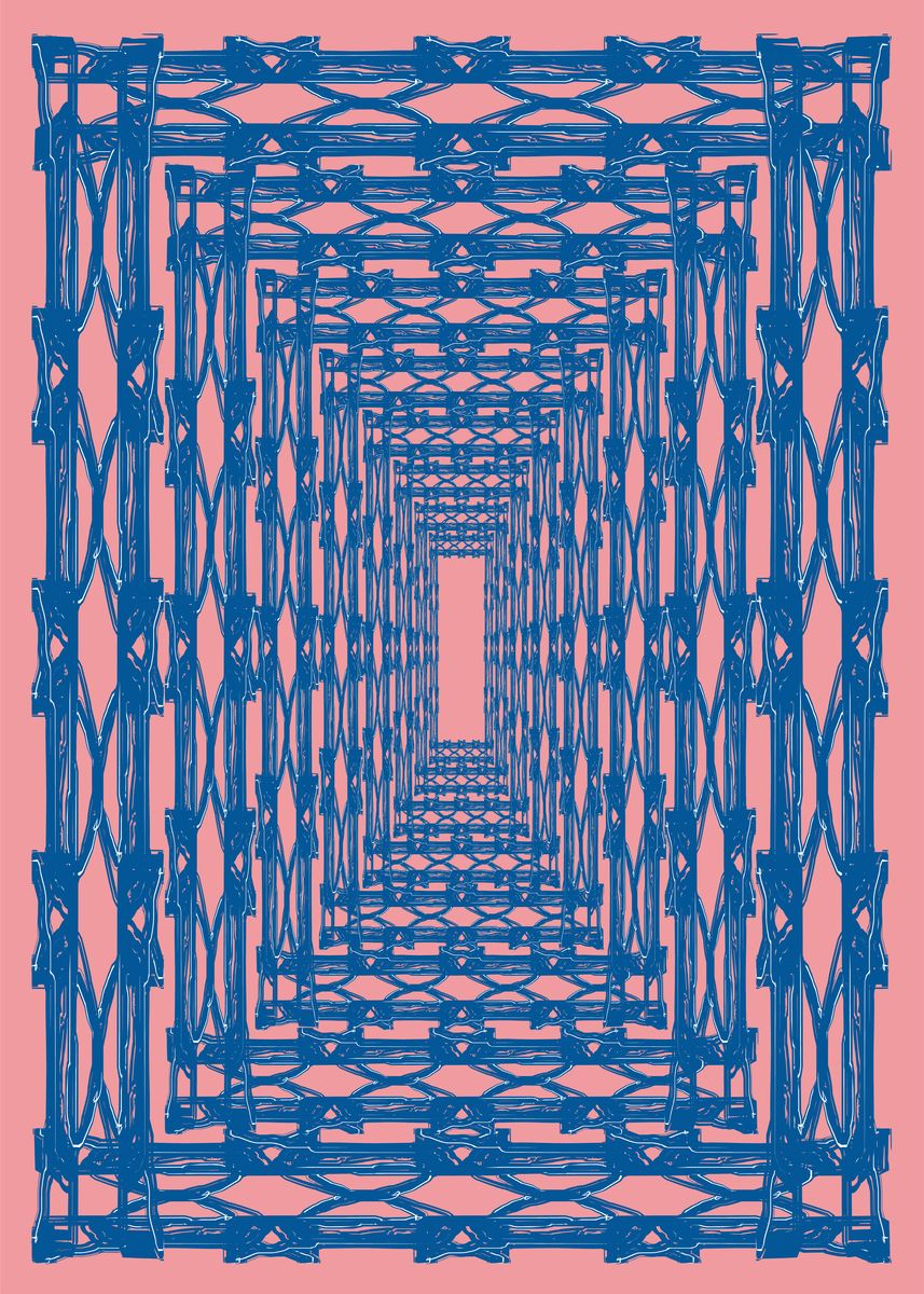 'Abstract Void 01' Poster, picture, metal print, paint by Ferhan Abbas ...