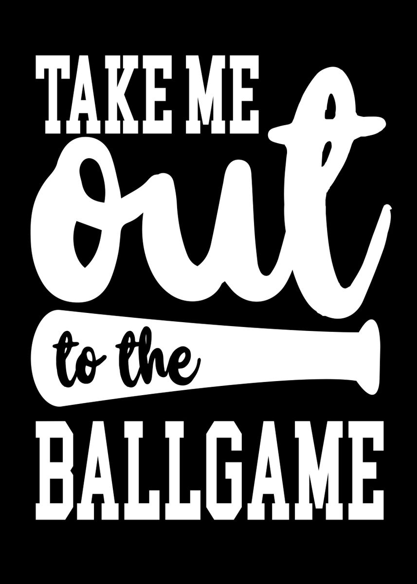'Baseball Baseball Fan' Poster, picture, metal print, paint by ZS C O M ...