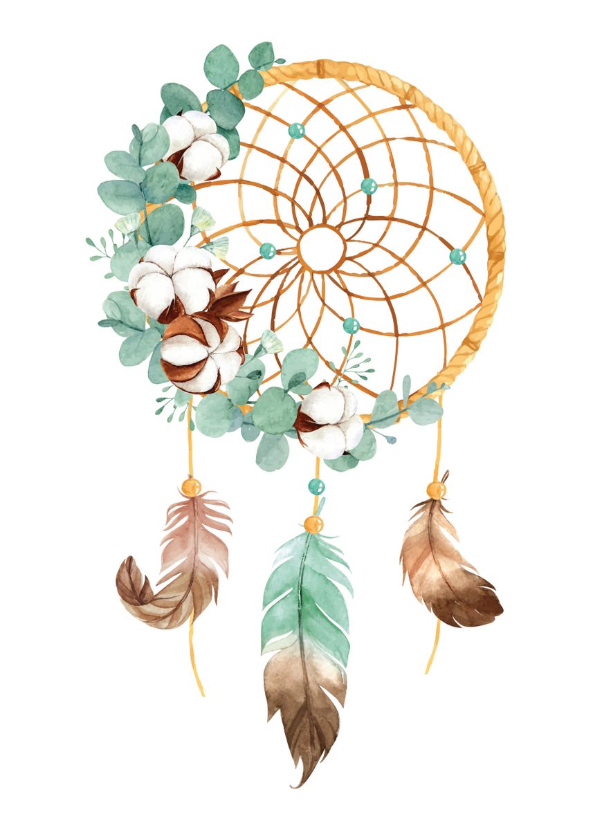 'Dream catcher' Poster by Queensy Collin | Displate