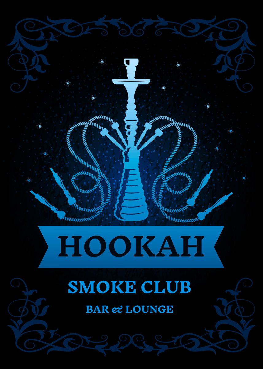 'Hookah Shisha' Poster, picture, metal print, paint by Motivation ...