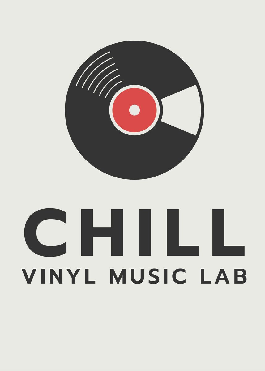 'Chill Vinyl Music Lab' Poster, picture, metal print, paint by Oliver ...