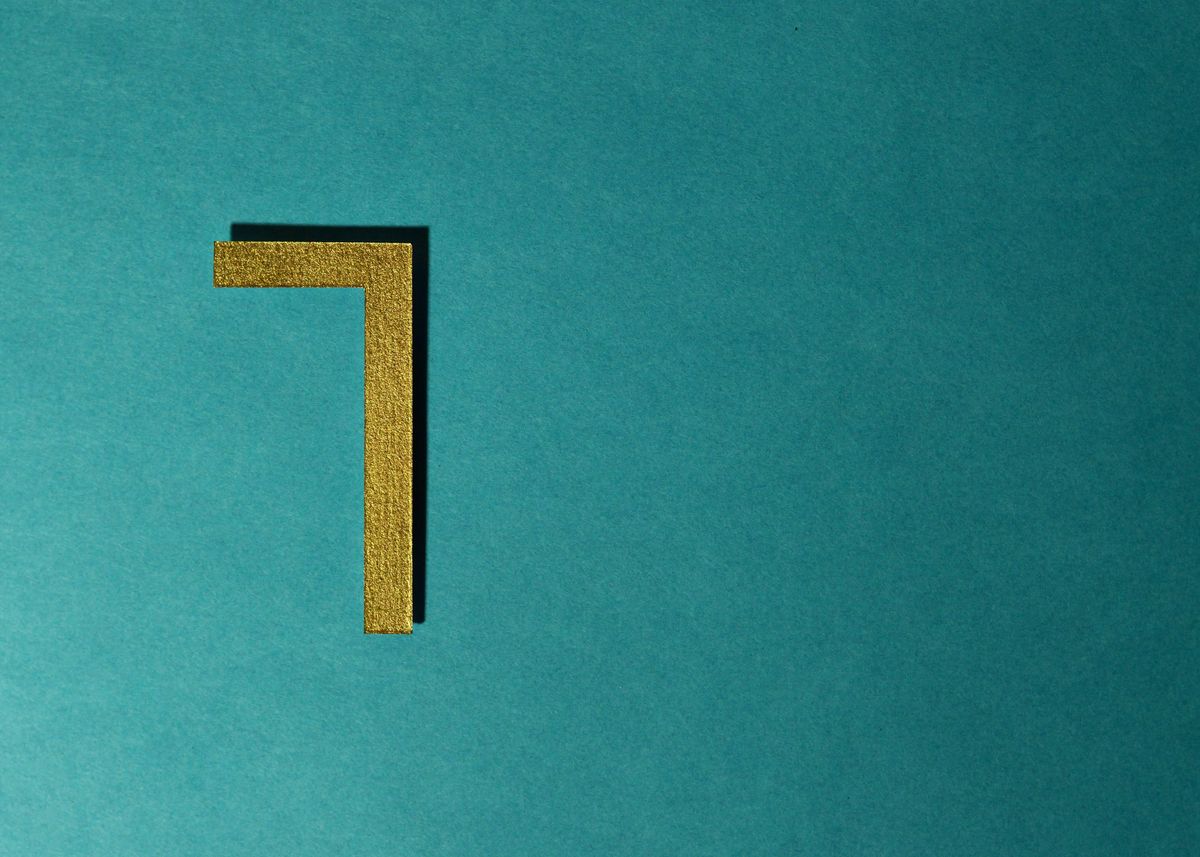 Number 7 Poster By Plim Displate Number 7 Poster By Plim Displate