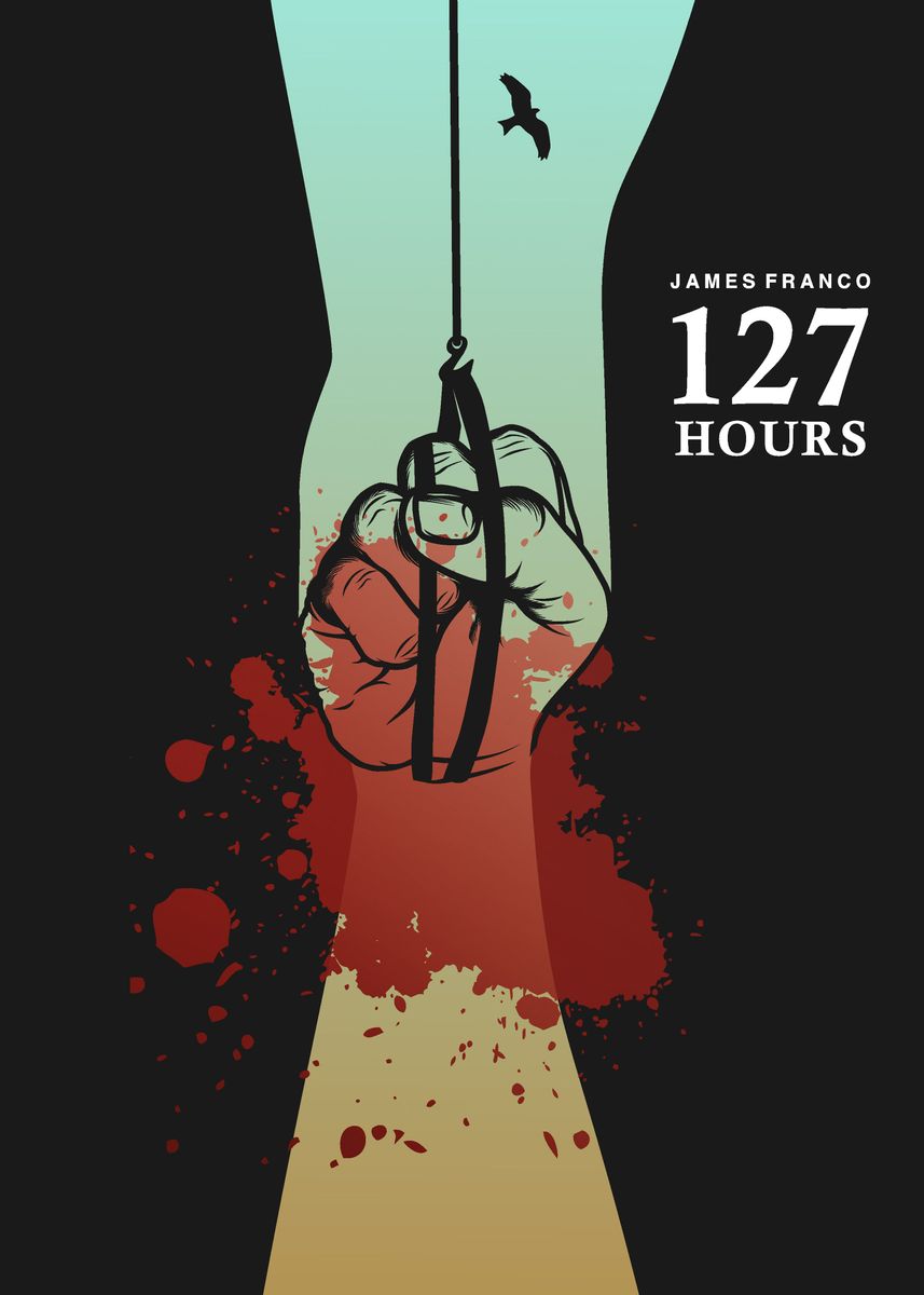 James Franco 127 Hours Poster