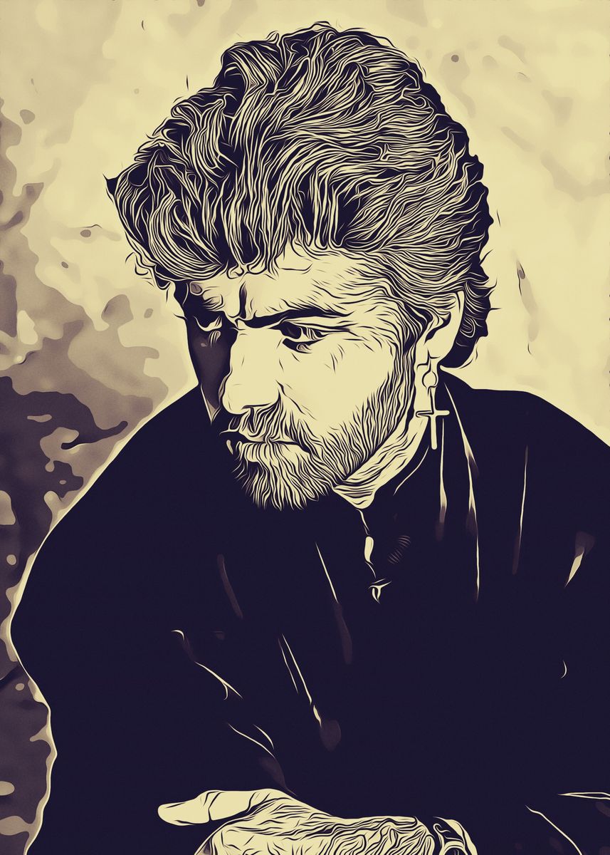 'This George Michael' Poster, picture, metal print, paint by Ainiez ...