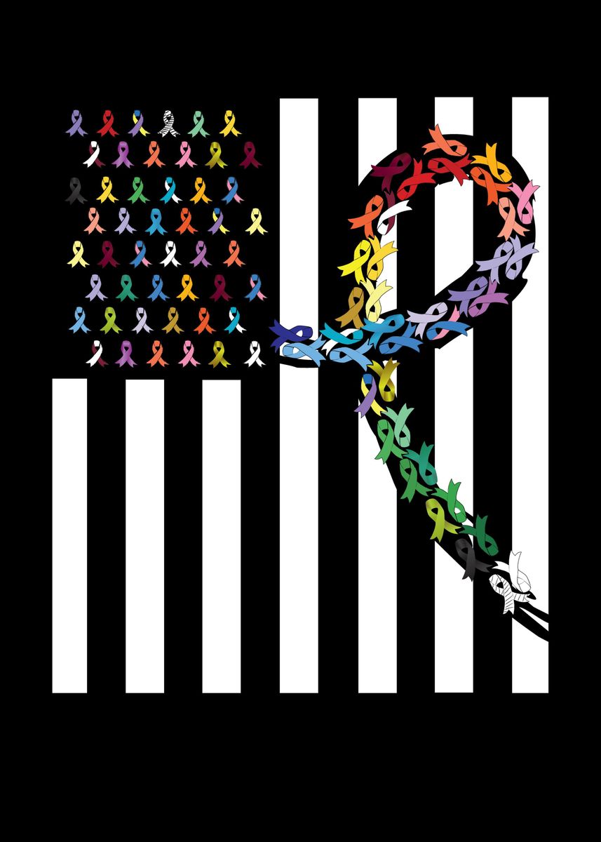 'All Cancer Matters' Poster, picture, metal print, paint by ...