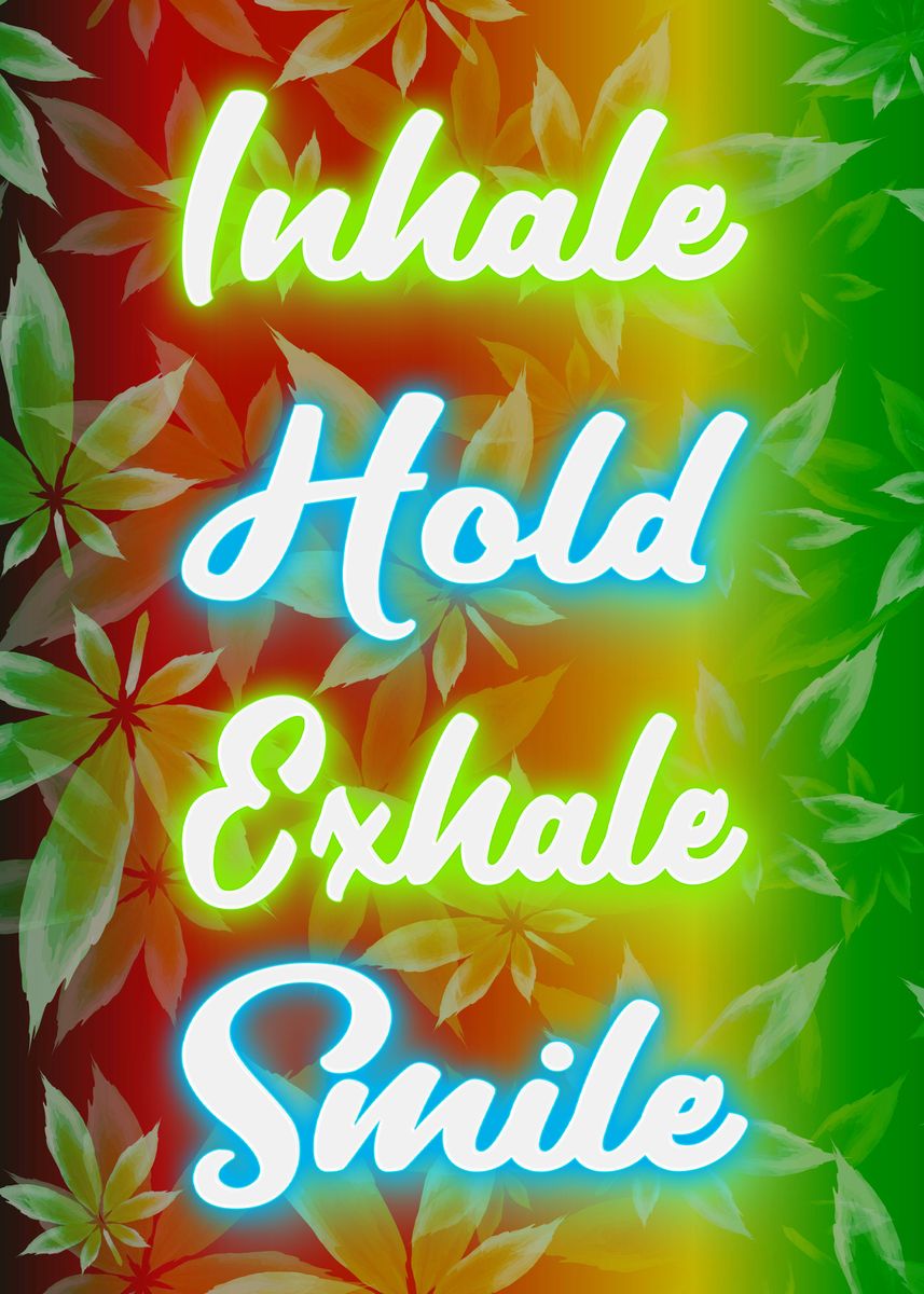 'Cannabis Weed Marihuana' Poster, picture, metal print, paint by Eye ...