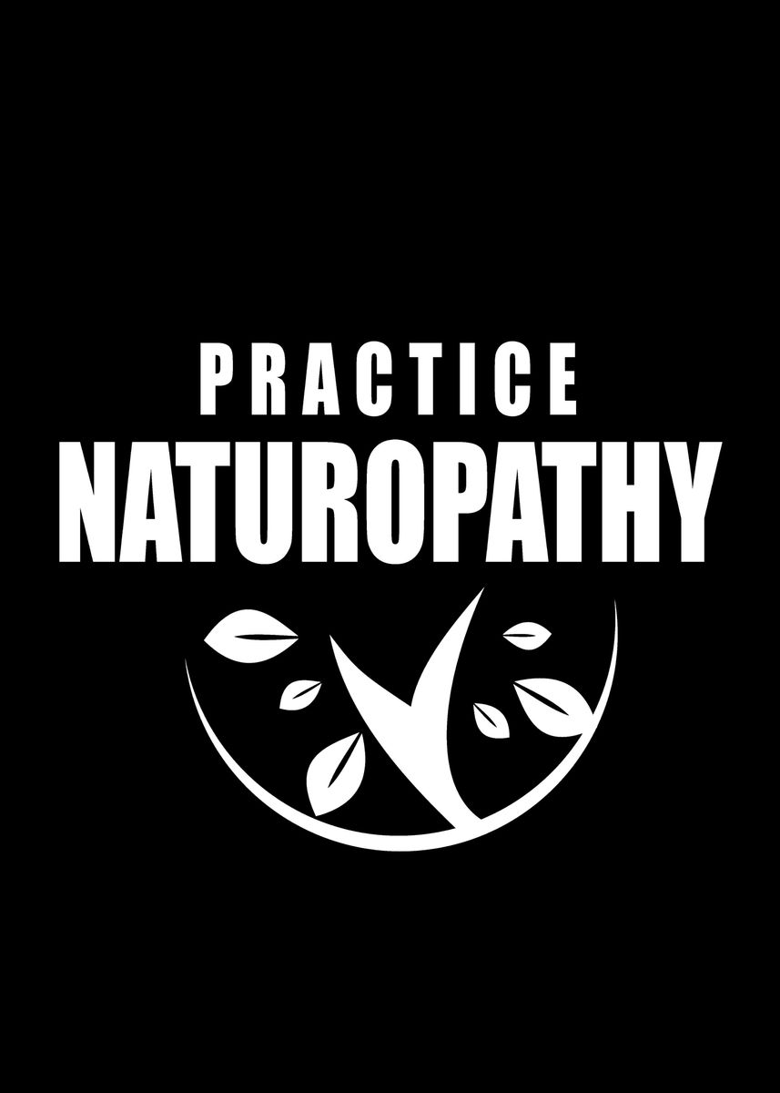 'Naturopathy' Poster, picture, metal print, paint by dr3designs | Displate