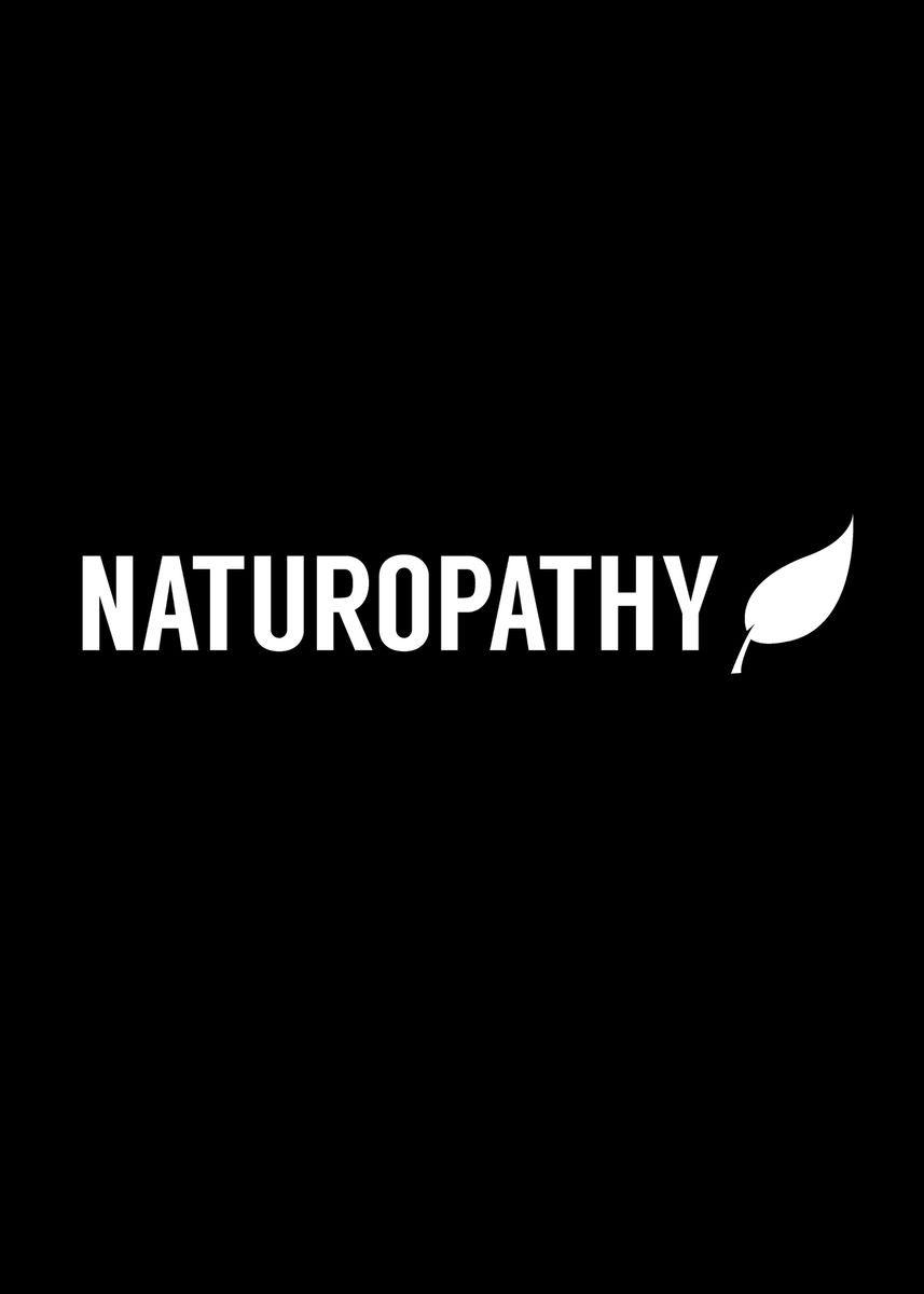 'Naturopathy' Poster, picture, metal print, paint by dr3designs | Displate