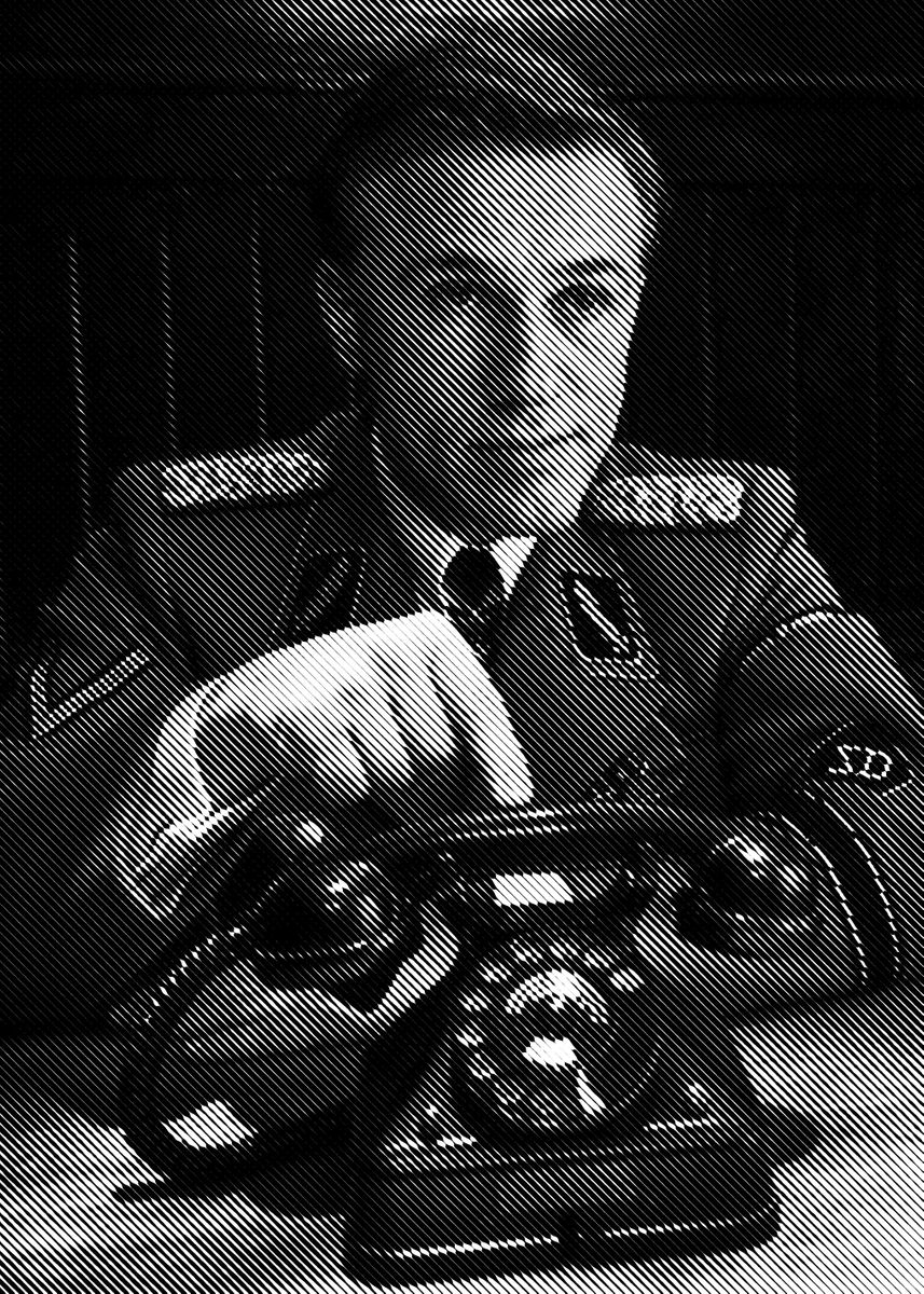 'Hans Landa' Poster by Bestselling Displate | Displate