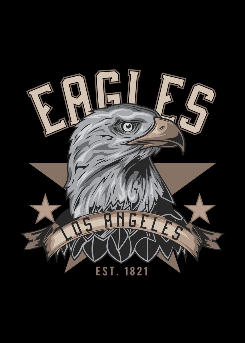 'Eagle' Poster, picture, metal print, paint by thetshirtshop2020 | Displate