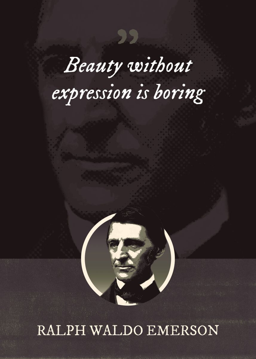 'Beauty without expression ' Poster by Syahrasi | Displate