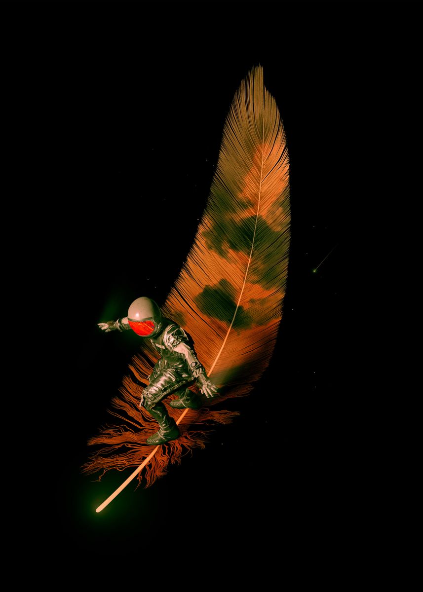 'Joy Ride' Poster, picture, metal print, paint by Nicebleed | Displate