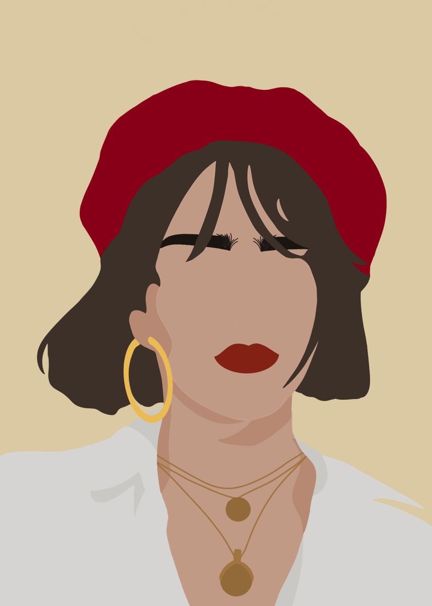 'Girl' Poster by Pop art Studio | Displate