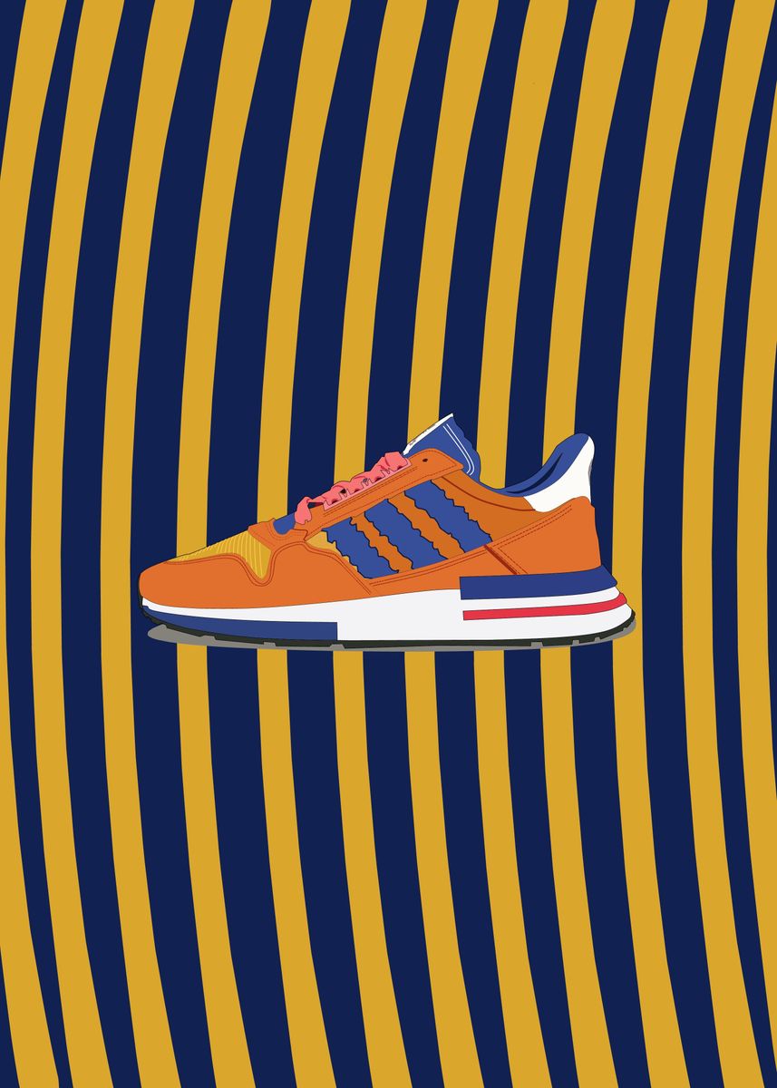 'Sneakers X anime' Poster, picture, metal print, paint by Indra Agus ...