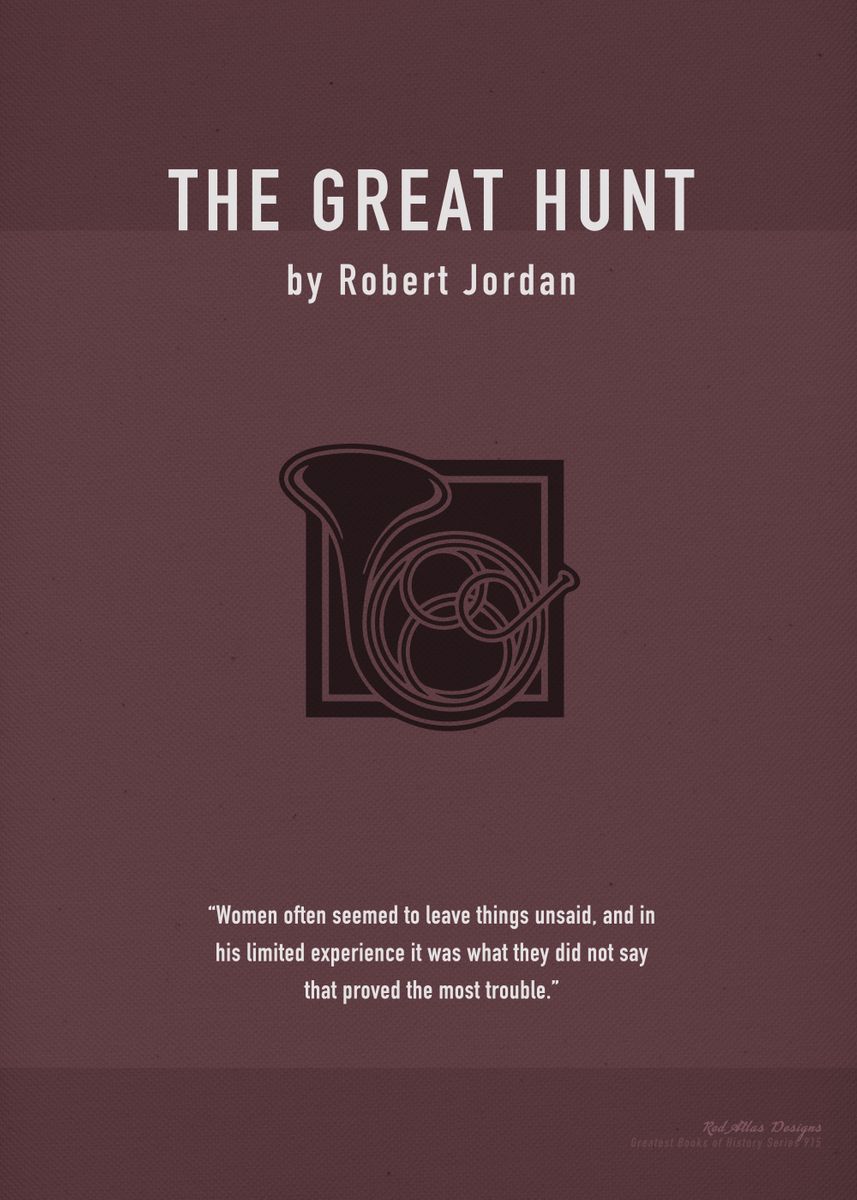 'The Great Hunt Book Art' Poster, picture, metal print, paint by Design ...