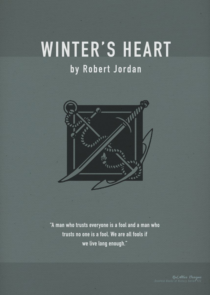 'Winters Heart Book Art' Poster, picture, metal print, paint by Design ...