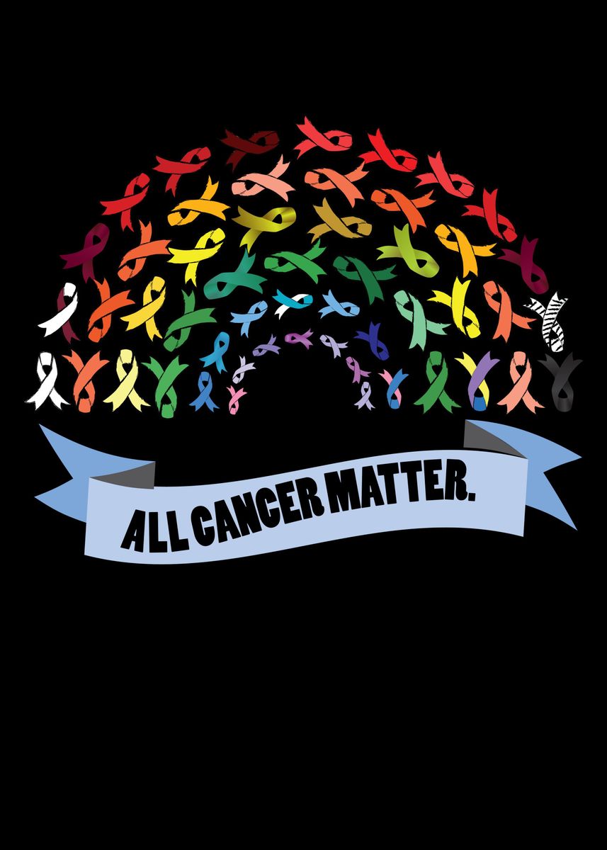 'All Cancer Matters' Poster, picture, metal print, paint by ...