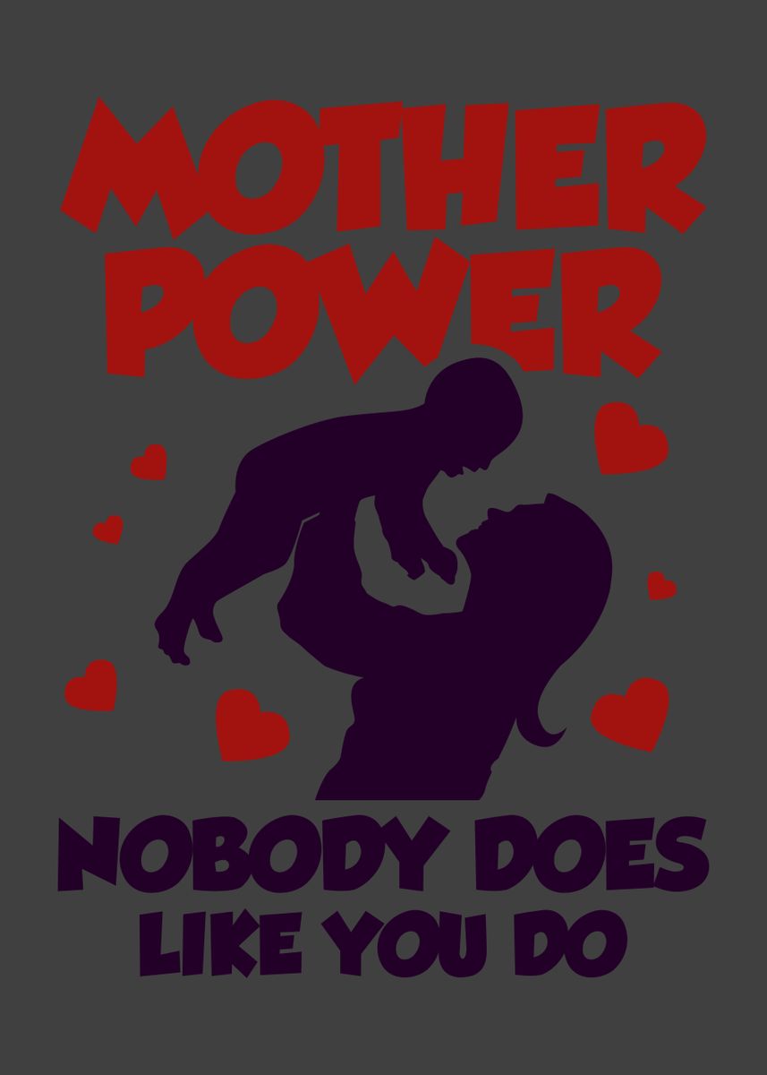 'Mother Power' Poster by BeMi | Displate