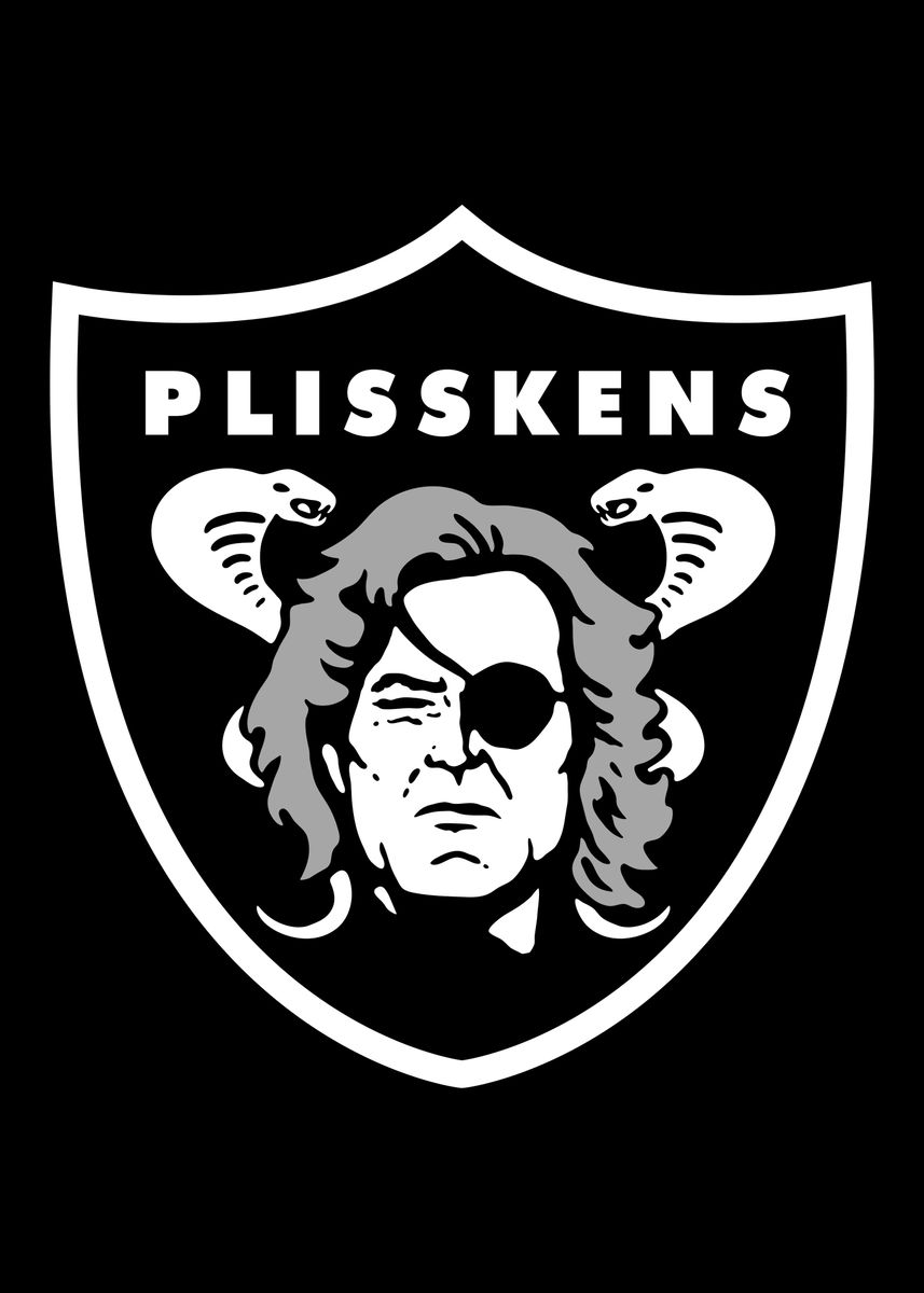 'Plisskens' Poster, picture, metal print, paint by Demonigote Shirts ...