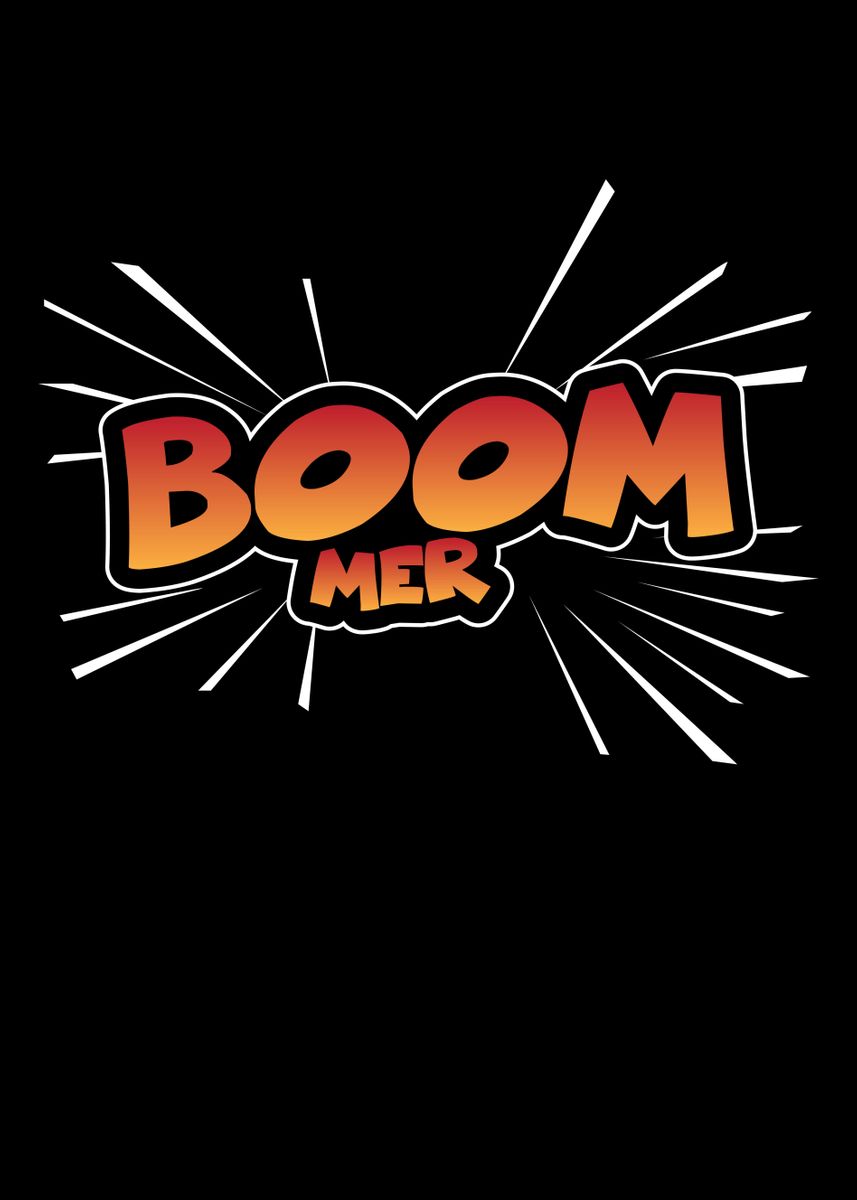 'Boomer' Poster, picture, metal print, paint by Francois Ringuette ...