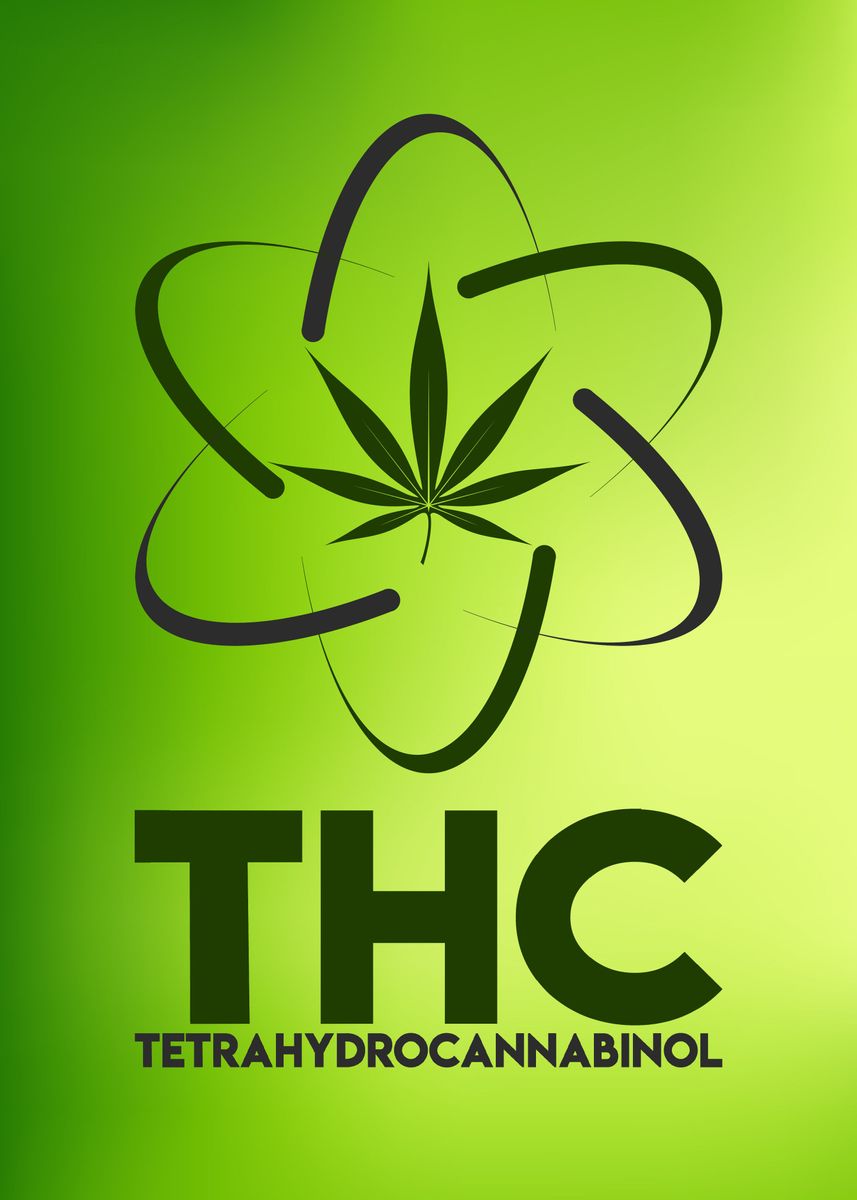 'Cannabis Weed Marihuana' Poster, picture, metal print, paint by Eye ...