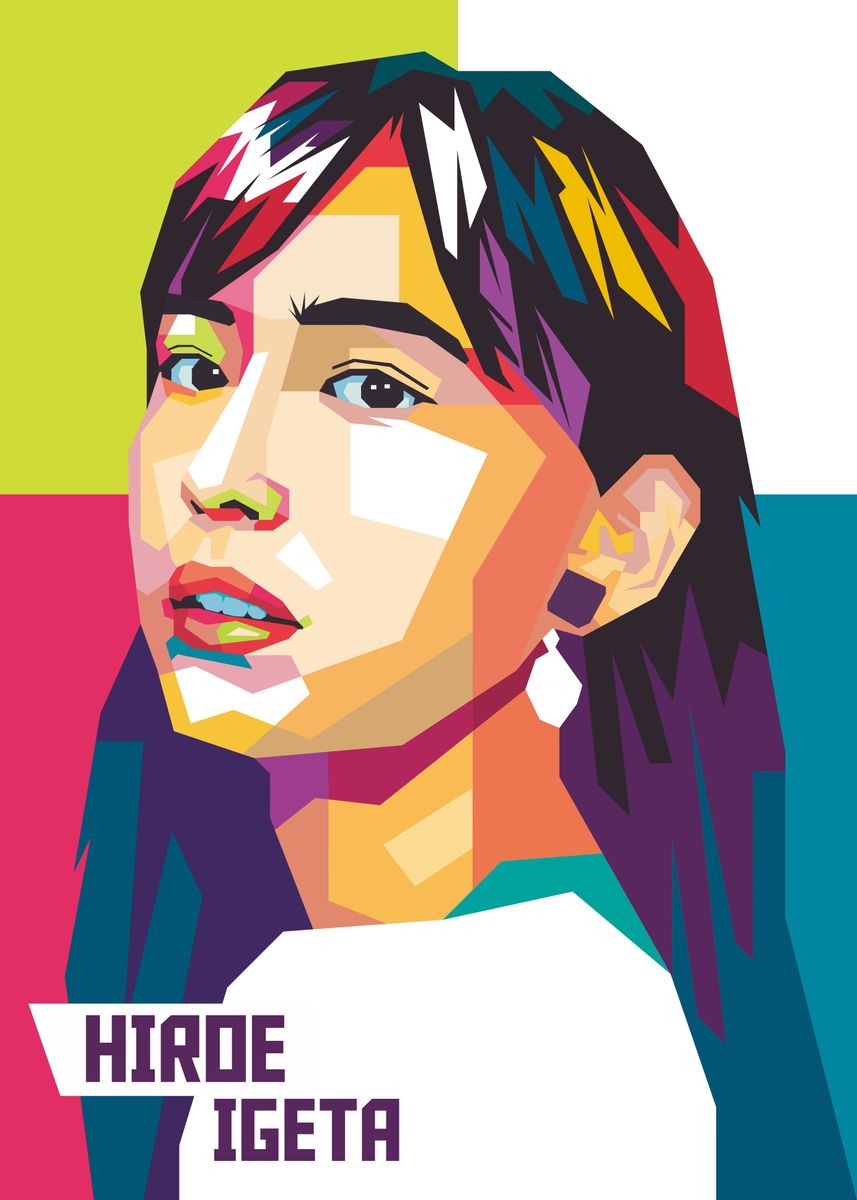 'HIROE IGETA' Poster by Rochefort | Displate