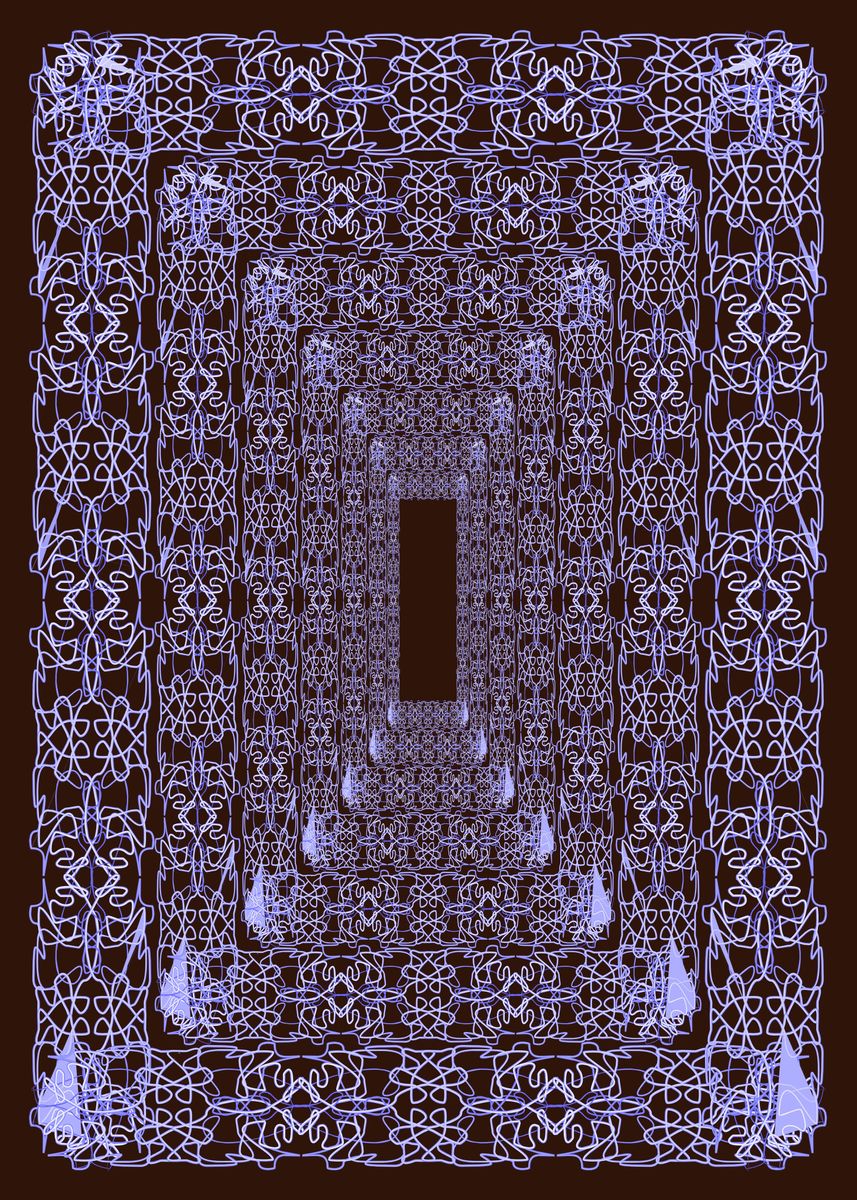 'Designer Vortex 32' Poster by Ferhan Abbas | Displate