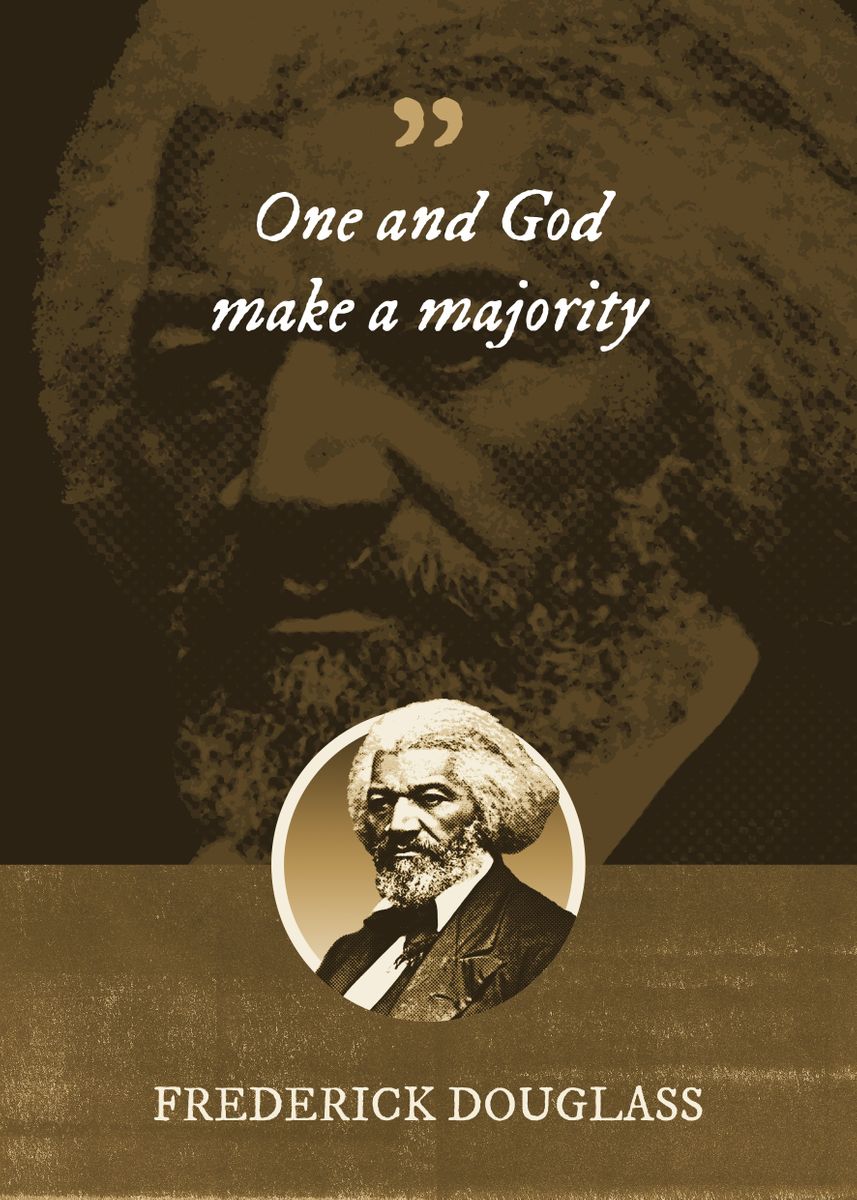 'One and God make a' Poster, picture, metal print, paint by Syahrasi ...