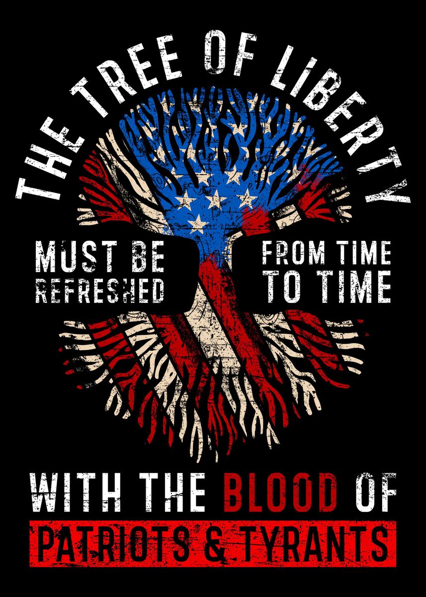 'The Tree Of Liberty Thomas' Poster, picture, metal print, paint by ...
