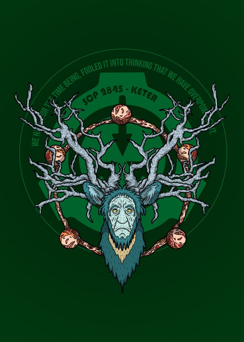 'SCP 2845' Poster, picture, metal print, paint by Jesse Lennon | Displate