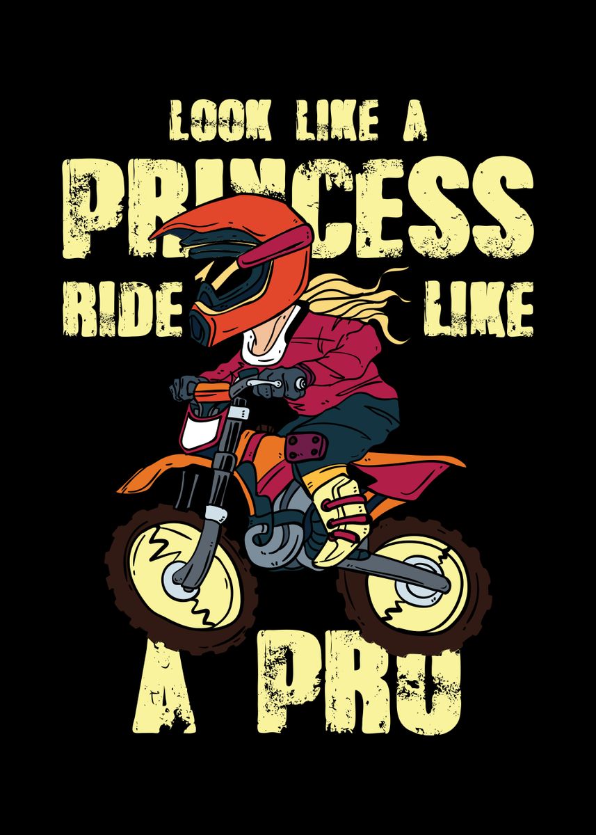 'Motorcycling' Poster, picture, metal print, paint by Shiva121 | Displate