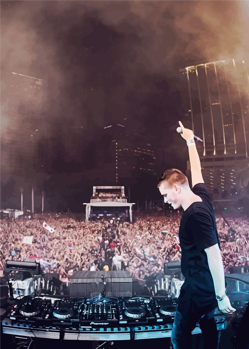 'Martin Garrix' Poster, picture, metal print, paint by smart color ...