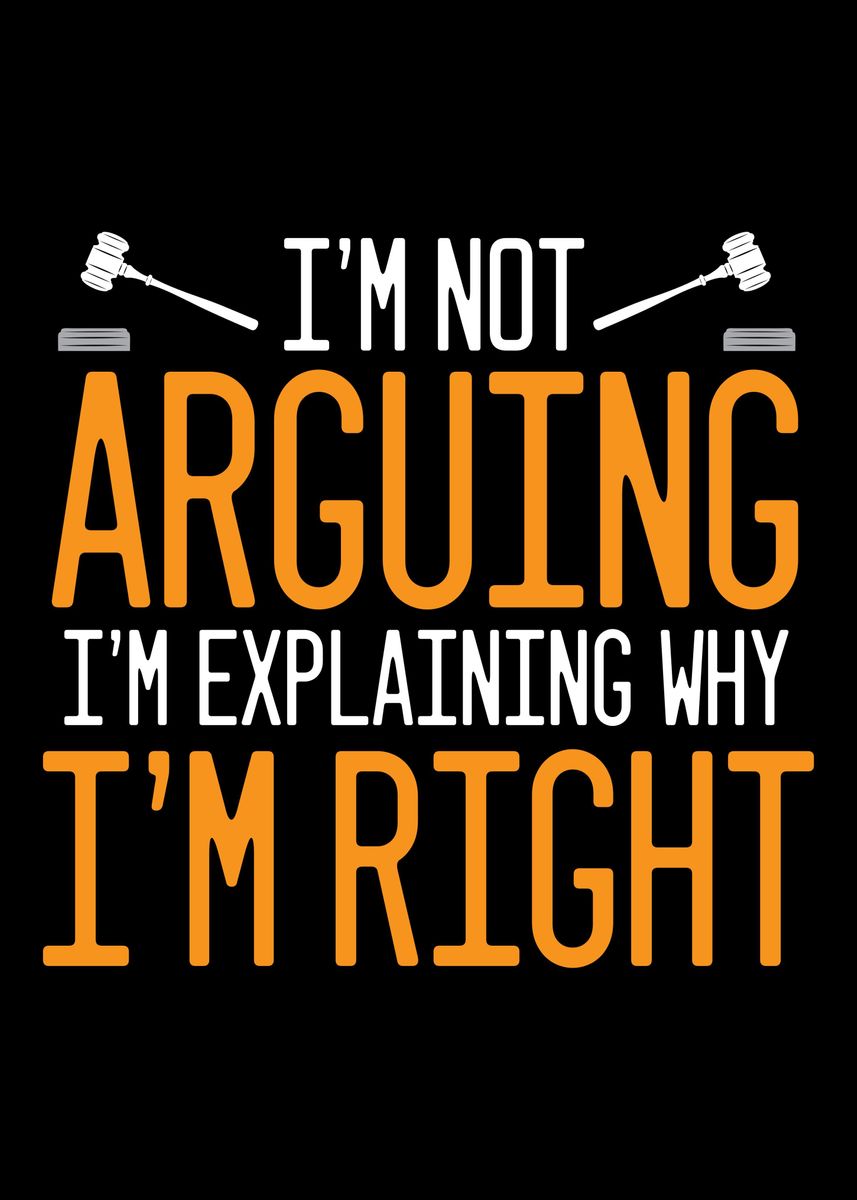 'Lawyer Funny Advocate Atto' Poster, picture, metal print, paint by ...