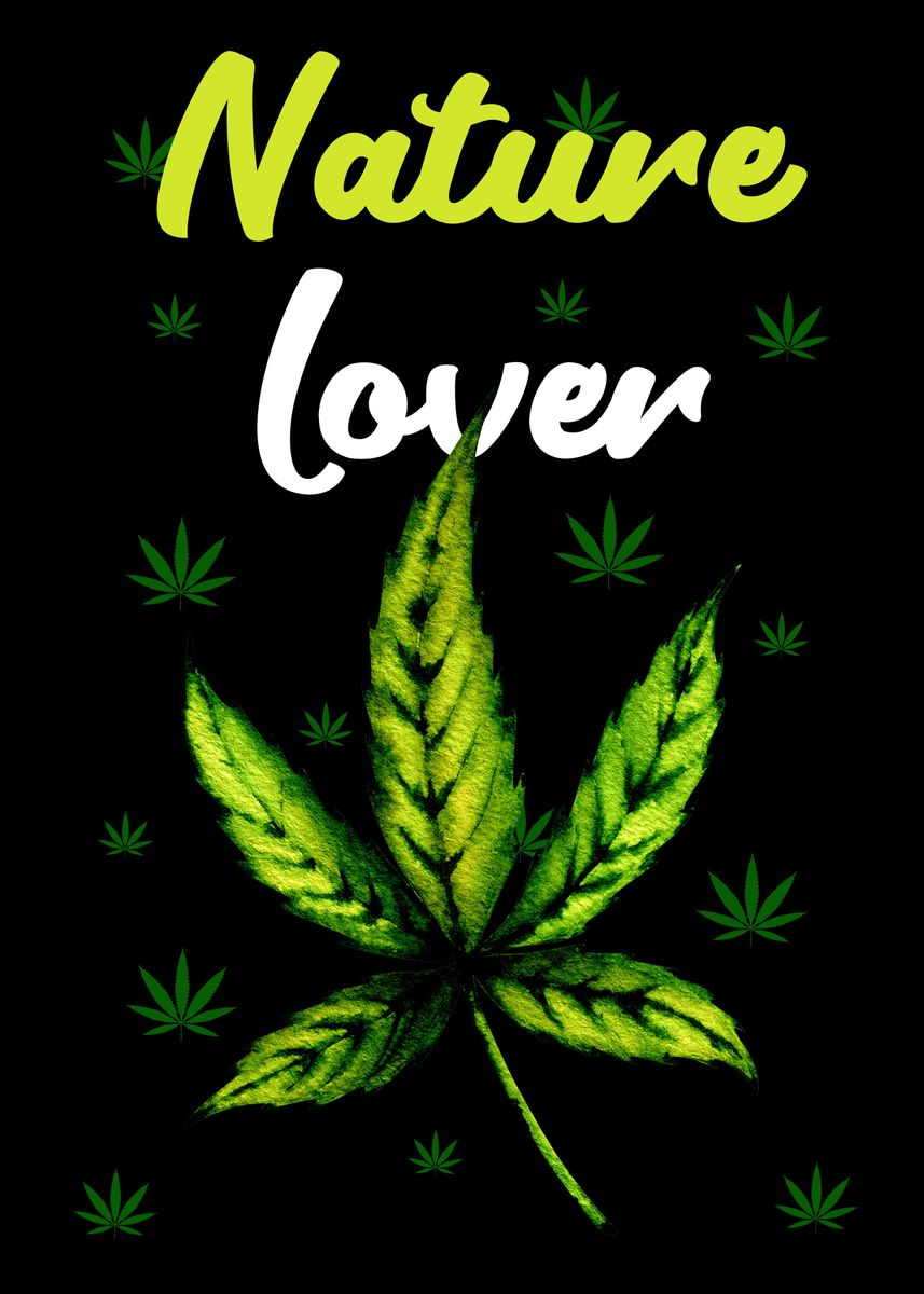 'Cannabis Weed Marihuana' Poster, picture, metal print, paint by Eye ...