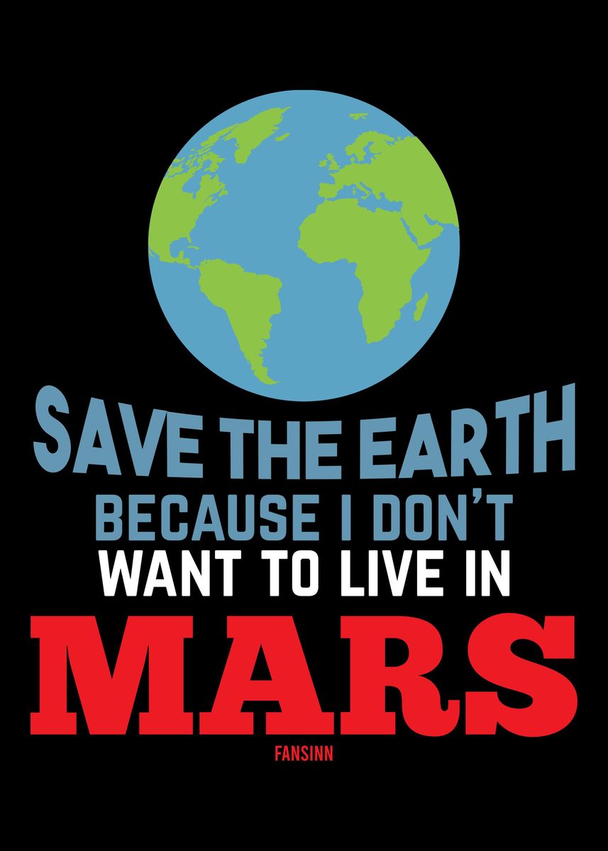 'Mars soil conservation cli' Poster, picture, metal print, paint by ...