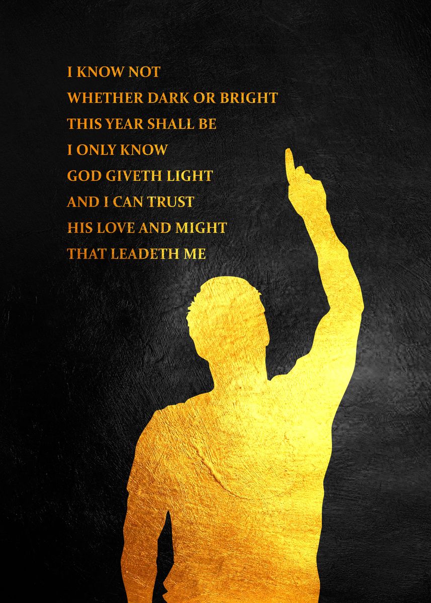 'New Year Fresh Start' Poster, picture, metal print, paint by ...