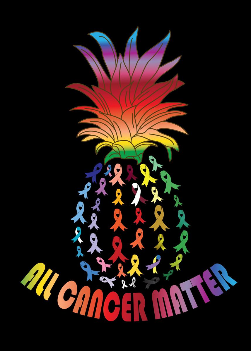'All Cancer Matters' Poster, picture, metal print, paint by ...
