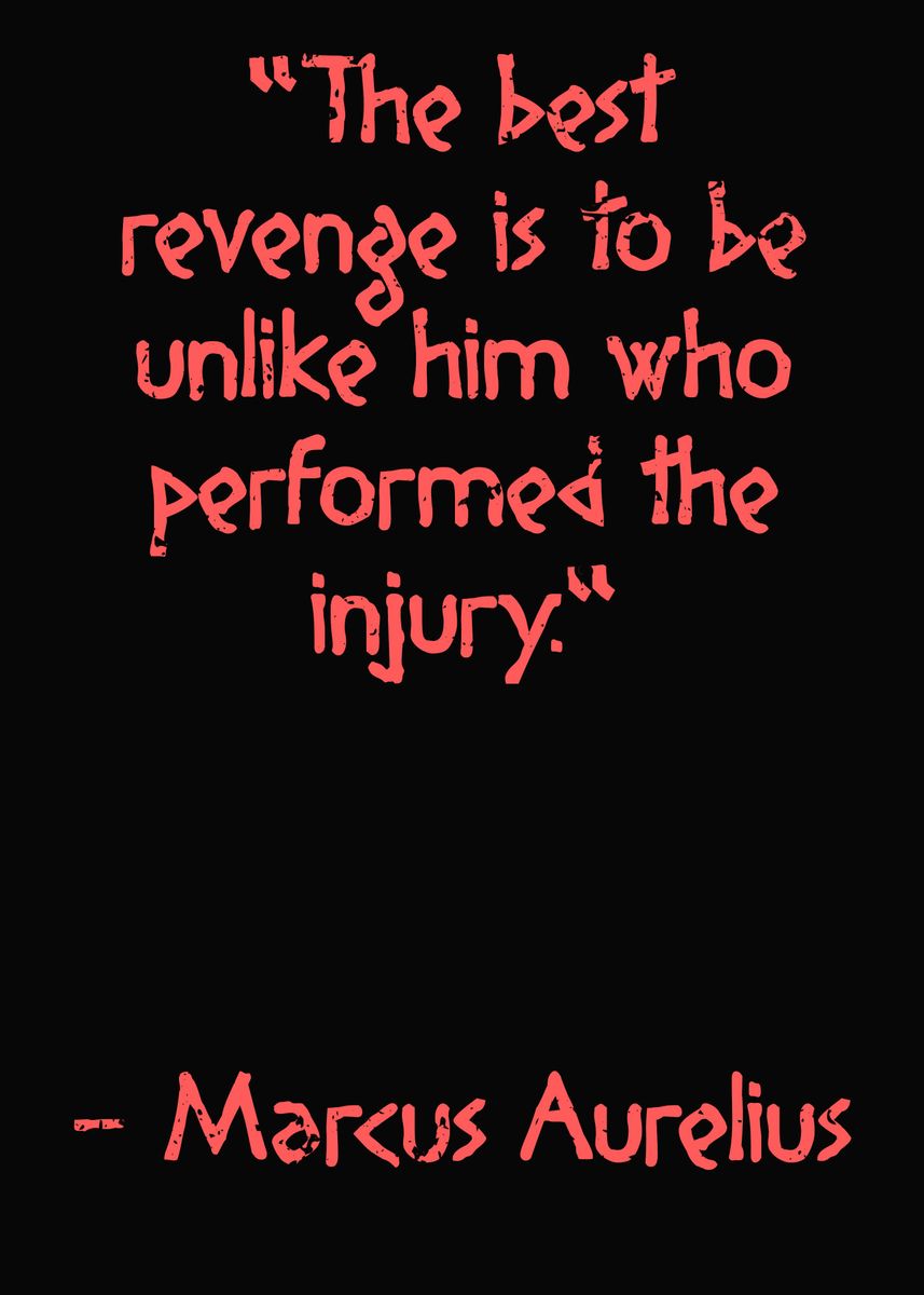 'Marcus Aurelius Revenge' Poster, picture, metal print, paint by Oliver ...