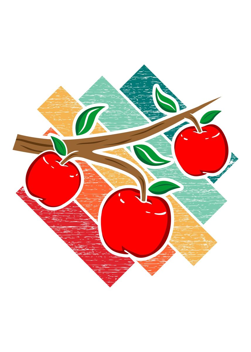 'Apple' Poster by Hexor | Displate