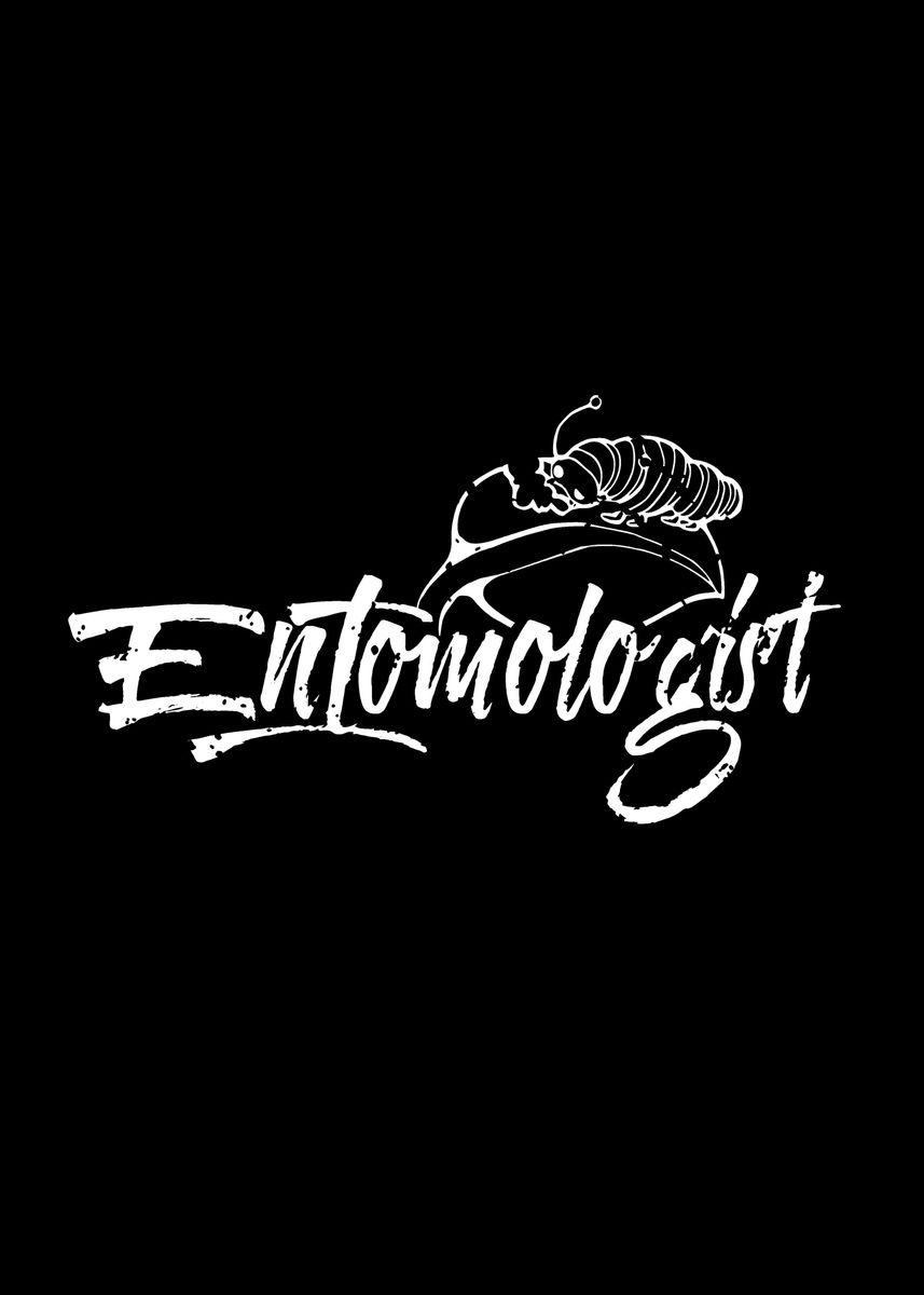 'Entomologist' Poster, picture, metal print, paint by dr3designs | Displate