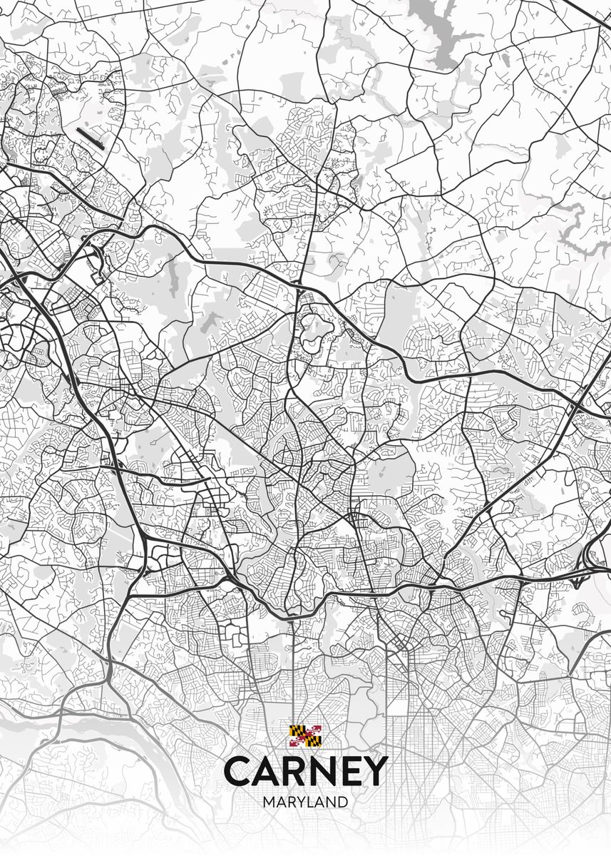 'Carney MD' Poster, picture, metal print, paint by IMR Designs | Displate