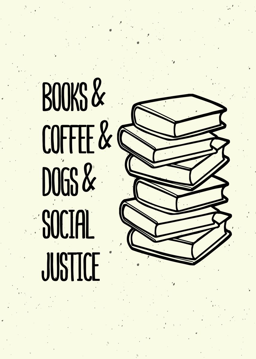 'Book Lover Wall Art Decor' Poster, picture, metal print, paint by ...