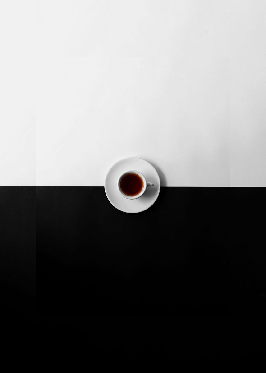 'Splitting coffee ' Poster, picture, metal print, paint by Sam Brady ...