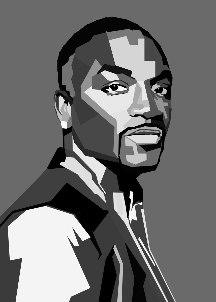 'ART AKON RAPPER 2' Poster, picture, metal print, paint by Trisya Art ...