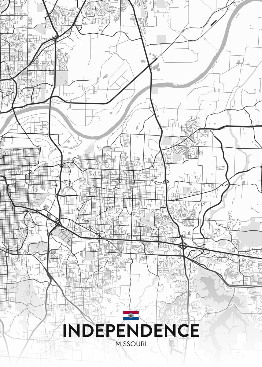 'Independence MO' Poster, picture, metal print, paint by IMR Designs ...
