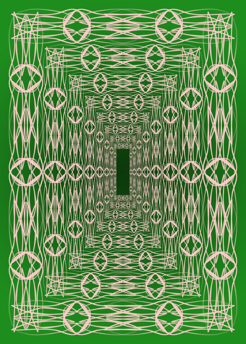 'Designer Vortex 54' Poster, picture, metal print, paint by Ferhan ...