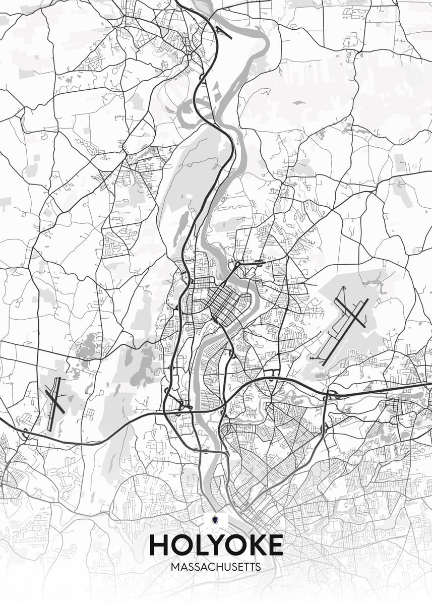 'Holyoke MA' Poster by IMR Designs | Displate