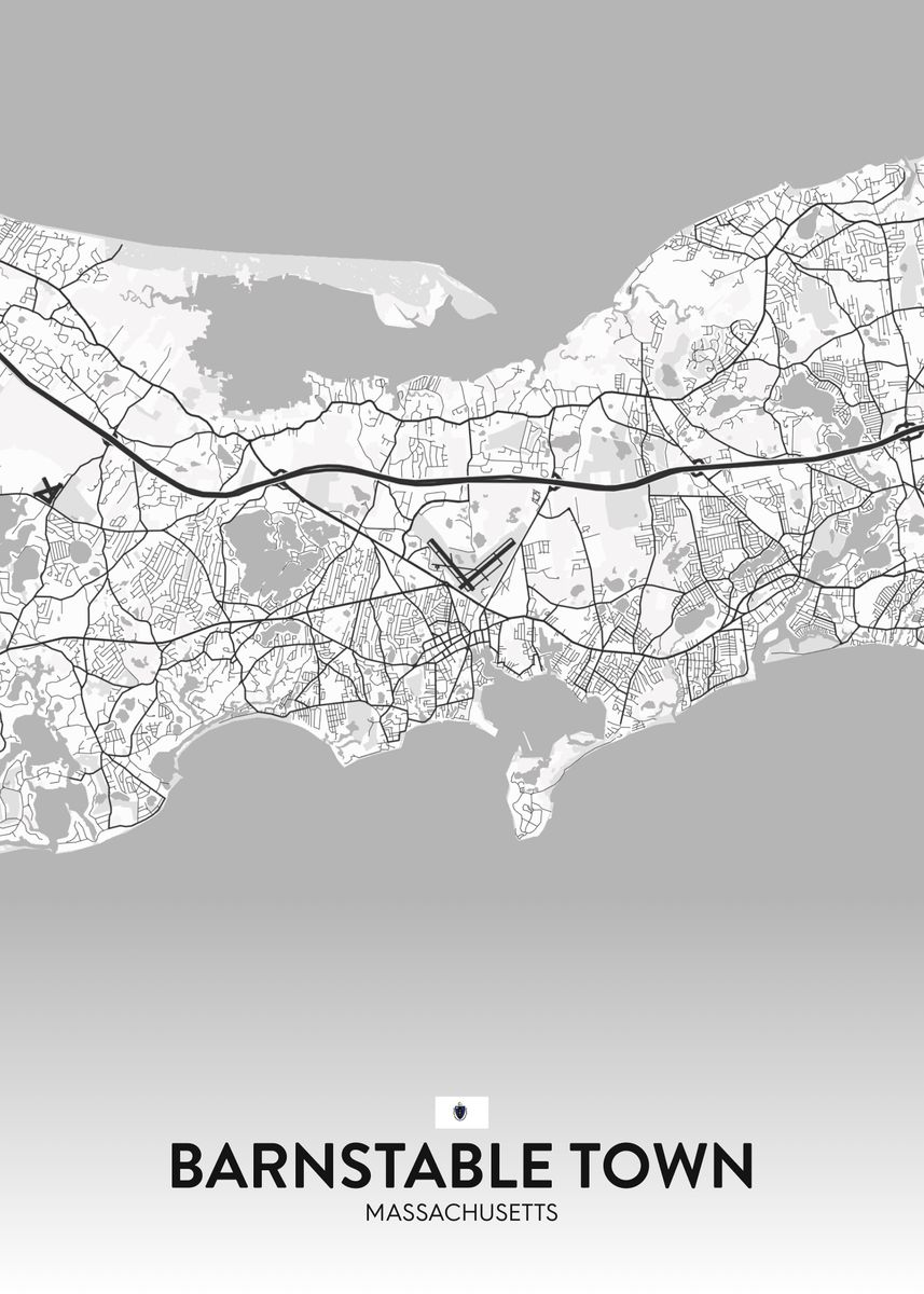 'Barnstable Town MA' Poster by IMR Designs | Displate