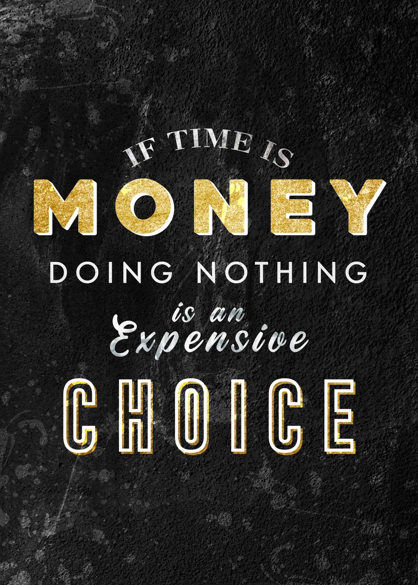 'Expensive Choice' Poster, picture, metal print, paint by Five Senses ...